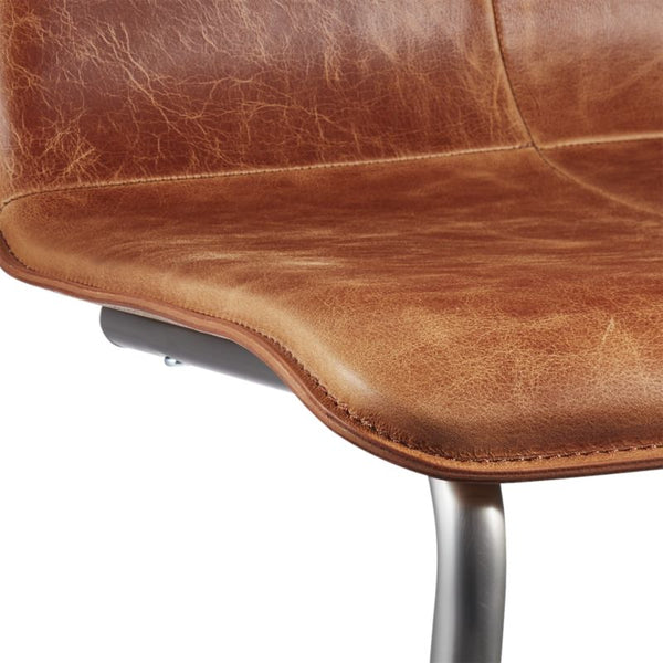 CB2 - Pony Genuine Leather Dining Chair – Marcel Breuer Inspired - Flo ...